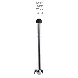 500W variable speed commercial immersion blender with 500MM tube