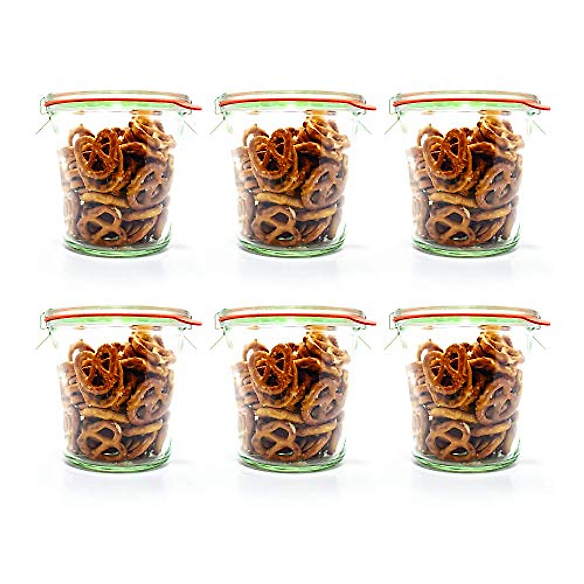 Weck 742 Mold Jar - .5 Liter, Set of 6