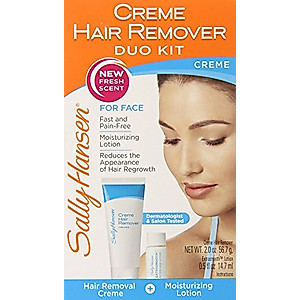 Sally Hansen Cream Hair Remover Kit, 1 Count (Pack of 2)