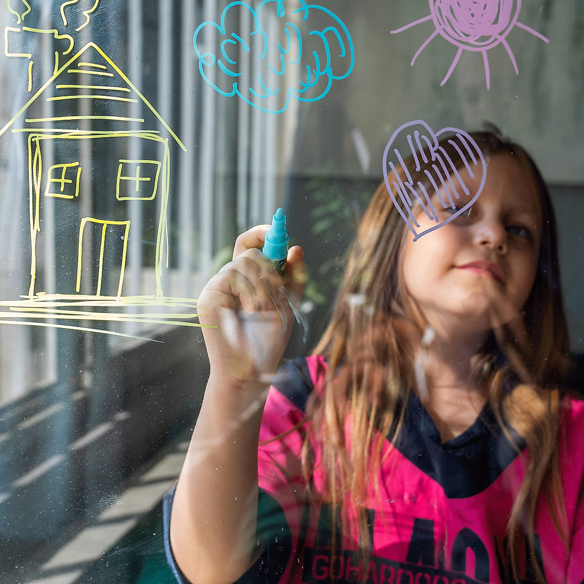 Mr. Pen- Chalk Markers, 6 Pack, Pastel Colors, 8 Labels, Chalkboard Markers, Liquid Chalk Markers, Chalk Markers for Chalkboard, Chalk Pens, Chalk Marker, Glass Markers, Liquid Chalk Markers Erasable