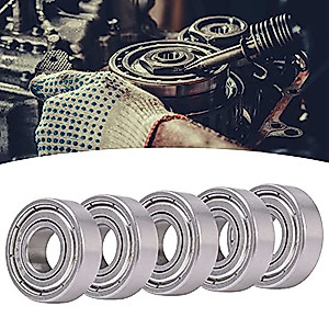 S698ZZ Stainless Steel Miniature Bearings with Steel Dust Covers for Papermaking Machinery, Bearings