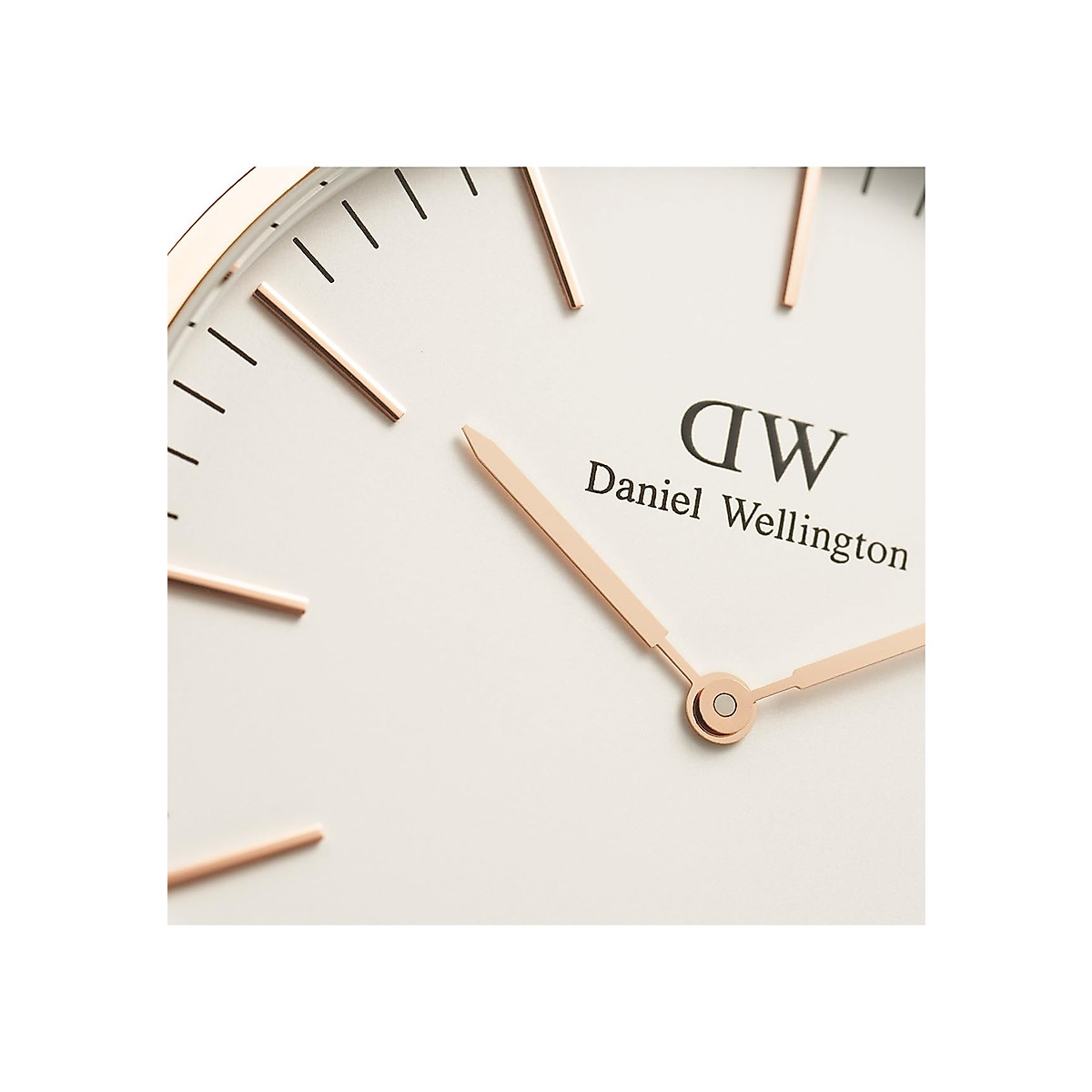 Daniel Wellington Classic Sheffield 40mm Men's Watch, DW Classic Leather Rose Gold Watch for Men
