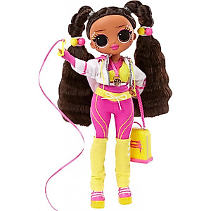 L.O.L. Surprise! OMG Sports Vault Queen Artistic Gymnastics Fashion Doll with 20 Surprises Including Sparkly Accessories & Reusable Playset, Posable - Gift for Kids, Toys for Girls Boys Ages 4 5 6 7+