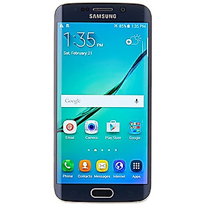 Samsung Galaxy S6 Edge G925a 64GB Unlocked GSM 4G LTE Octa-Core Smartphone w/ 16MP Camera - Black Sapphire