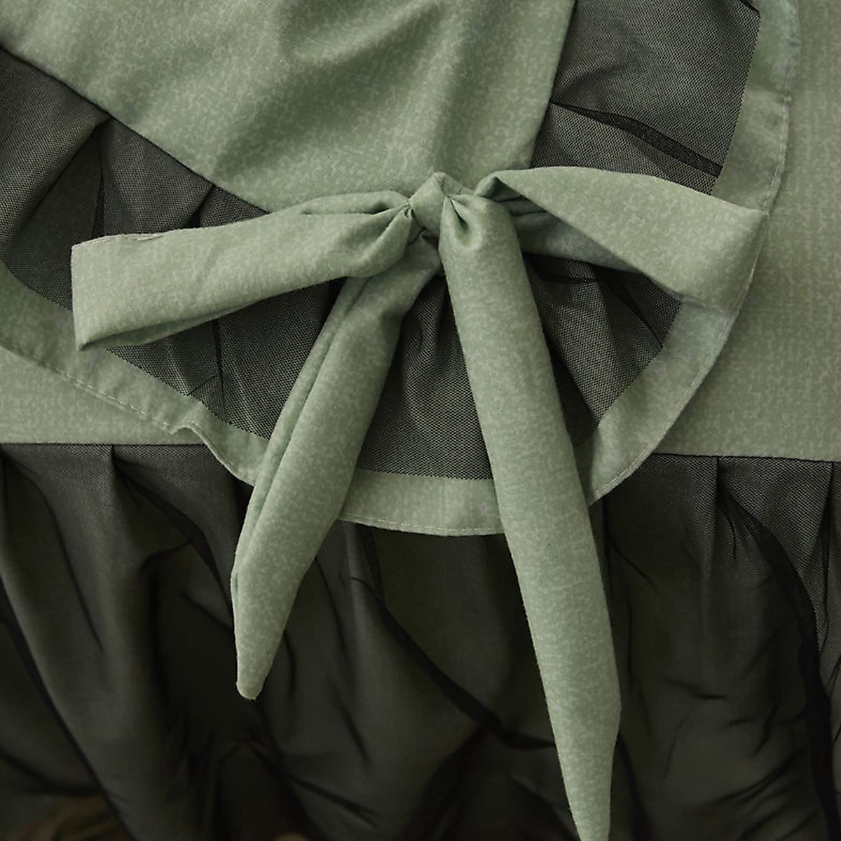 Solid Color Sanding Comforter Cover Set,Bow Lace Ruffle Duvet Cover Set,Breathable Comfy Bedding Set with Bed Skirt Pillowcases-Black Full 200x230cm(79x91inch) (Light Pink King 200x230cm(79x91inch))