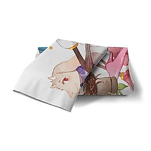 AKARDO Under Legend Tales Game Sans Frisk Duvet Covers, Soft Microfiber Washed Duvet Cover Set 3 Pieces with Zipper Closure,Beding Set (05,Queen (90"x90"))