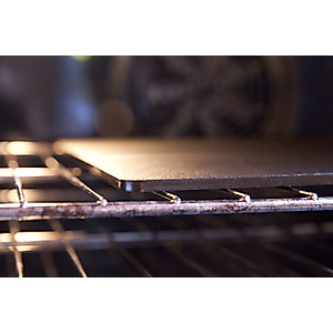 Dough-Joe Samurai Pizza Steel Baking Sheet-"The Samurai"-15" x 15" x 1/4"-16-pound carbon steel, Made in USA, great for creating a Wood-Fired Oven crust in your own home!