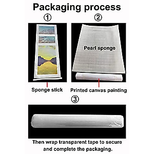 Canvas Print Wall Art 5 Pieces Magic School Castle Painting for Bedroom Kids Room Home Decoration Movie Poster Artwork Unframed (No Frame,Only Camvas)