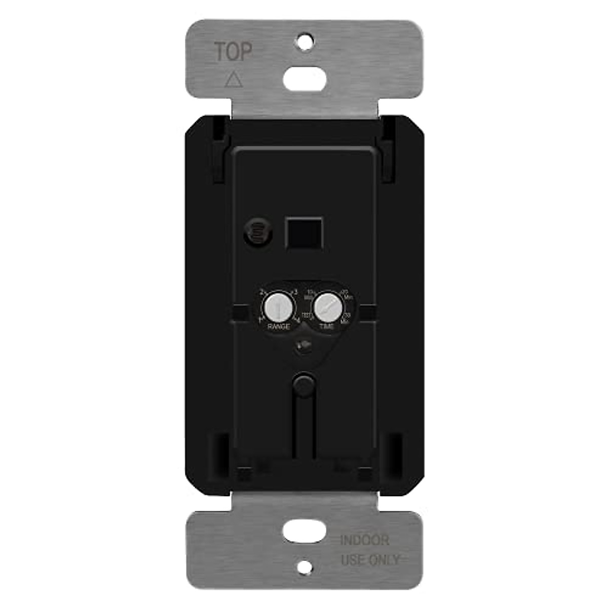 TOPGREENER Motion Sensor Switch, Ambient Light Level Detector, Neutral Required, 150W LED/CFL, Occupancy & Vacancy Modes, Single Pole (Not for 3-Way), TDOS5-M-W, White