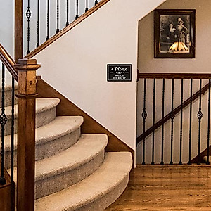 Please Watch Your Step Sign, for Indoor/Outdoor Home or Business Use 3.55" x 5.15" (with Strong Adhesive Tape) - PMA011