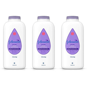 Johnsons Baby Powder Calming Lavender 15 Ounce (443ml) (3 Pack)
