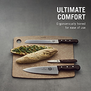 Victorinox Rosewood 3-Piece Flat Knife Set