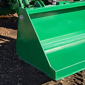 Titan Attachments Bucket Attachment 72" Fits John Deere Hook and Pin Tractors