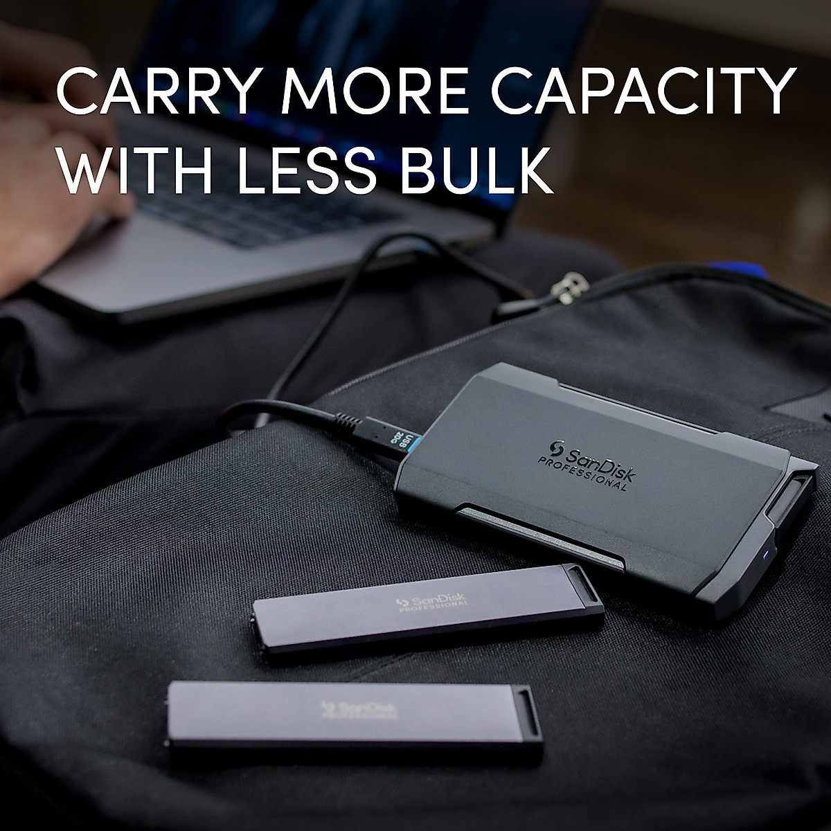 SanDisk Professional 1TB PRO-Blade SSD Mag - Portable & Modular NVMe SSD Mag, Ultra-Durable - SDPM1NS-001T-GBAND