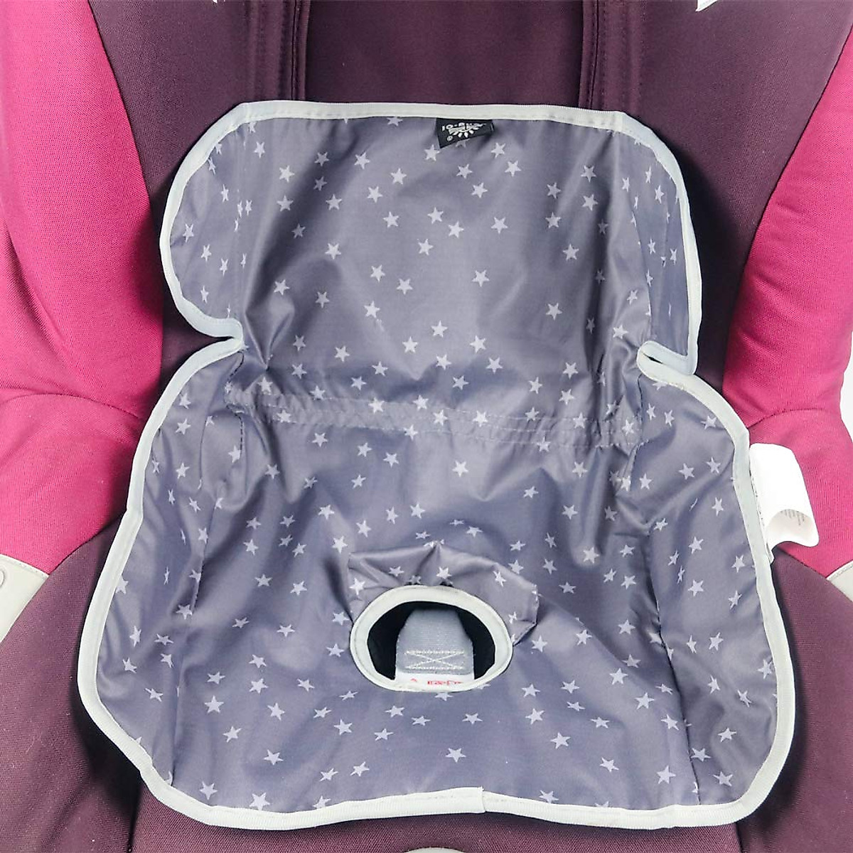 Long-Ci Car Seat Insert Liner in Star Printing Material for Strollers Infant Swings