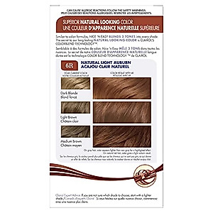 Clairol Nice'N Easy Original 6R Natural Light Auburn (Pack of 3)
