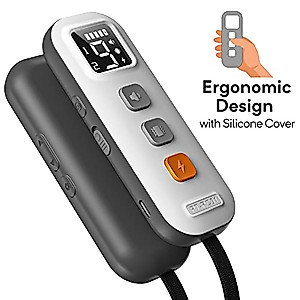 Dog Training Collar with Remote 2000Ft, BUUOC Electric Dog Shock Collar with 3 Safe Training Modes, Beep, Vibration and Shock (White) (White)