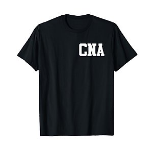 Simple Athlete CNA Certified Nursing Assistant Shirt T-Shirt