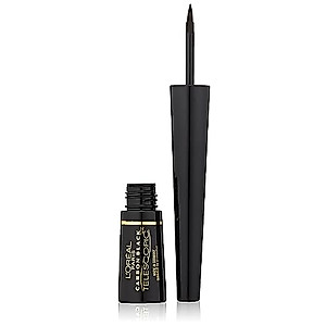L’Oréal Paris Telescopic Precision Liquid Eyeliner, Carbon Black, 0.08 Oz