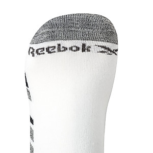 Reebok Men's Quarter Socks - 12 Pack Soft Performance Quarter Socks for Men - Breathable Men's Athletic Socks (Size 6-12.5), Size 6-12.5, White