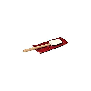 Emile Henry Made In France Burgundy Ridged Spoon Rest