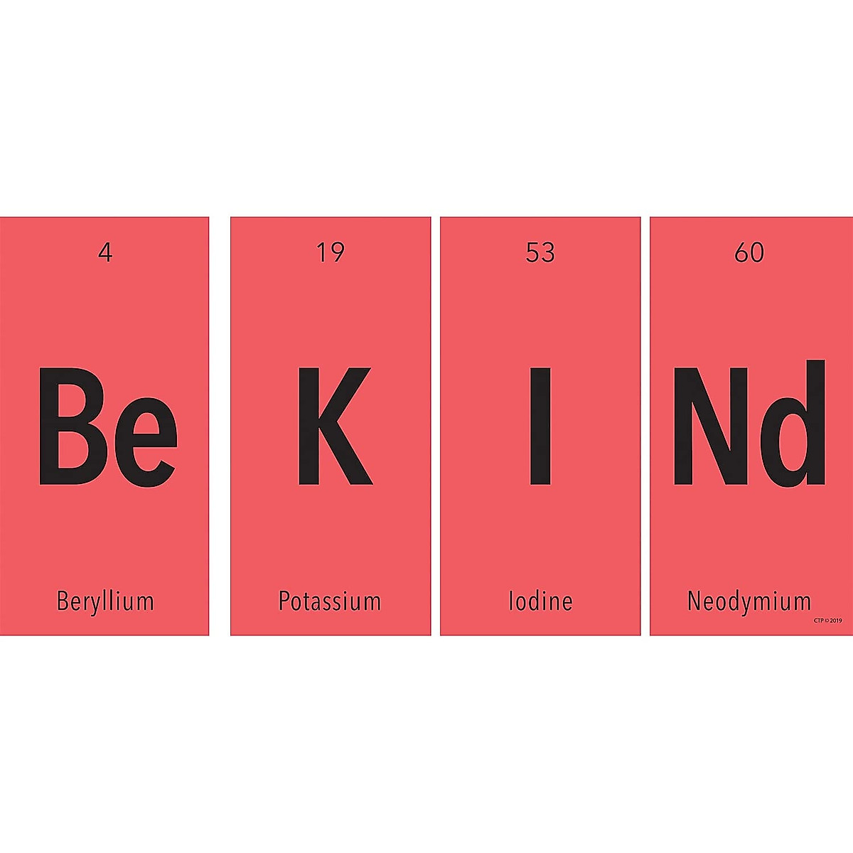 Creative Teaching Press Periodic Motivational Phrases Poster (8605)