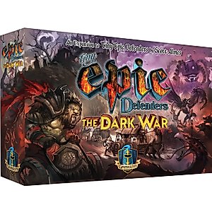 Gamelyn Games Tiny Epic Defenders The Dark War Expansion Multiplayer Strategy Board Game for Family & Friends