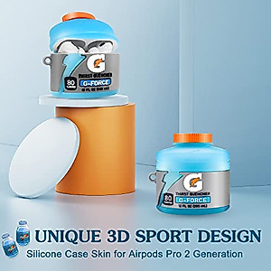 Alquar Case for AirPods Pro 2nd Generation Case, Un Verano Sin Ti Shell Cute Kawaii Fun Bunny for Airpod Pro Cover, 5in1 Accessories Set with Lanyard Keychain Protective Silicone Skin Cover for Women