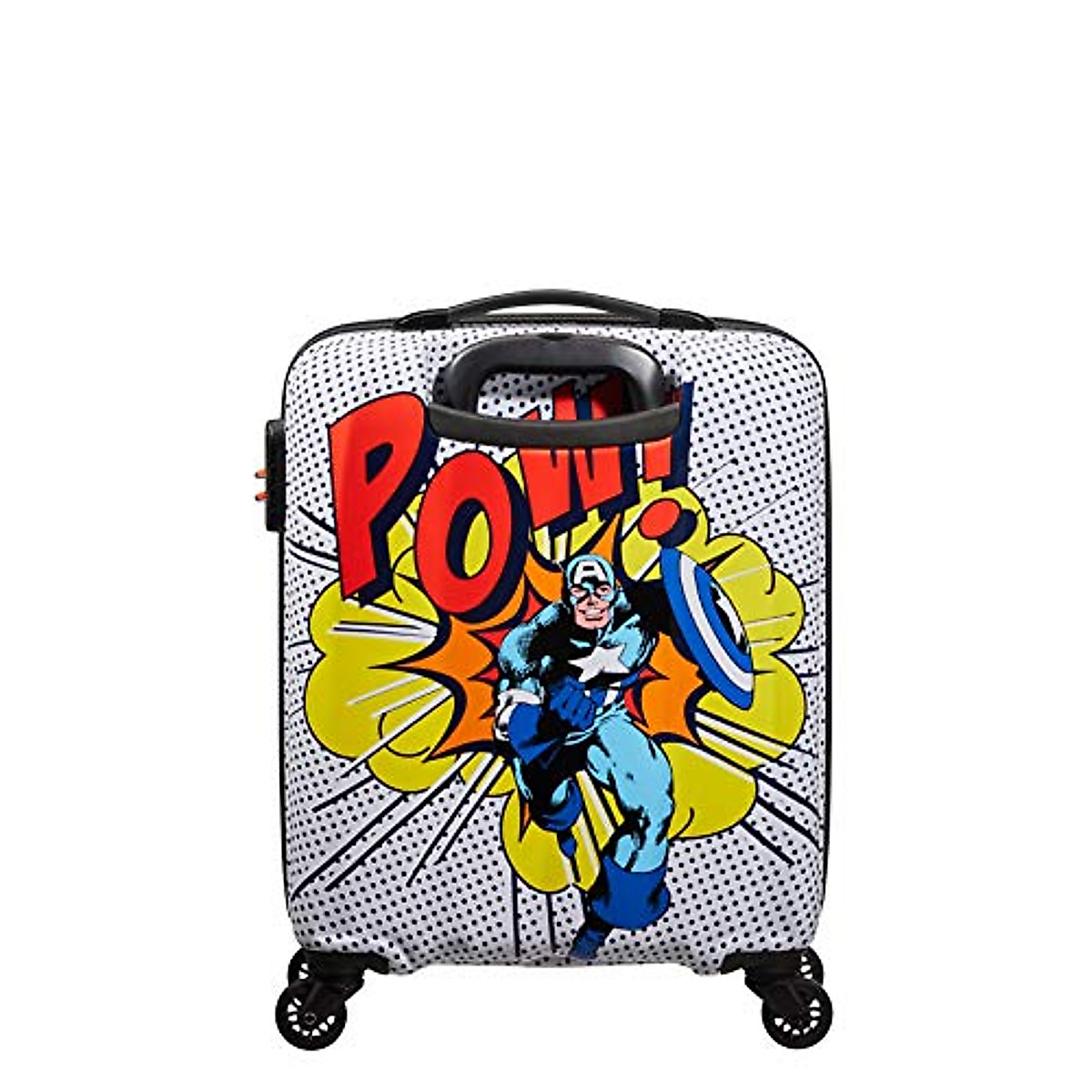 American Tourister, hand luggage, Multicolored (Captain America Pop Art), S (55 cm-36 L)