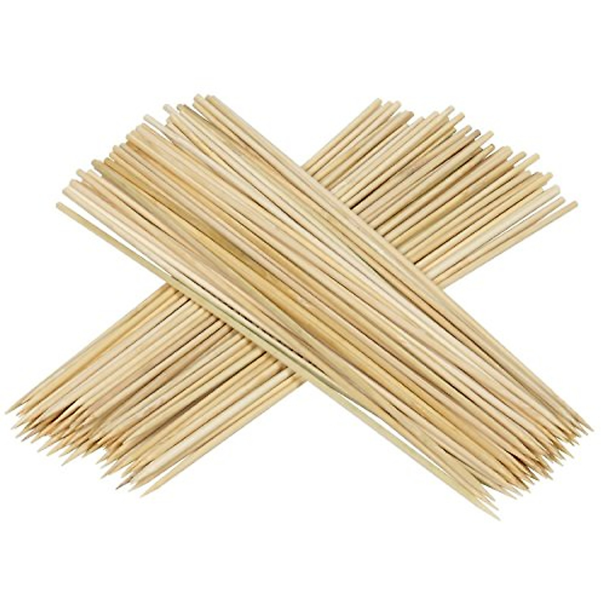 Value Pack of 600 Thin Bamboo Skewers (6 Inch)