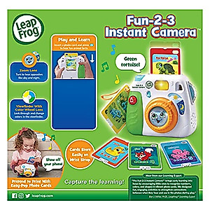 LeapFrog Fun-2-3 Instant Camera, Multicolor
