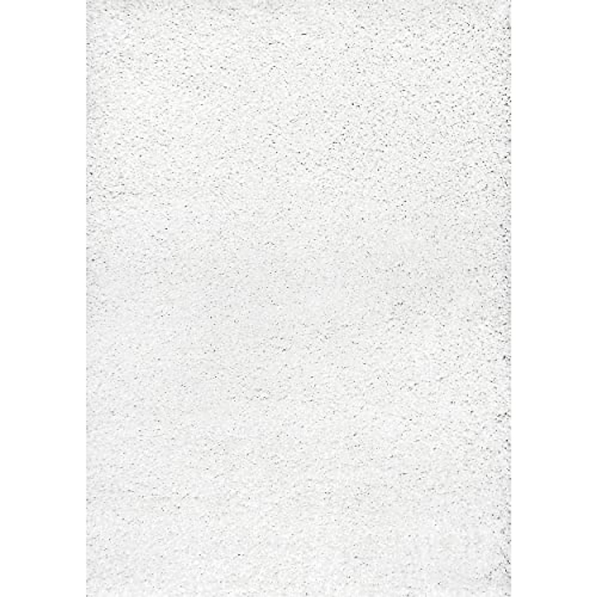nuLOOM Marleen Contemporary Shag Area Rug, 4' x 6', White