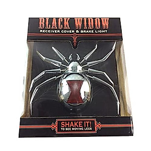 Hitch Critters, Widow Hitch Cover and Brake Light, Black