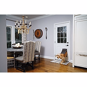 PetSafe Extreme Weather Pet Door Medium, Easy Install, Insulating, Weather Proof, Energy Efficient, 3 Flap System