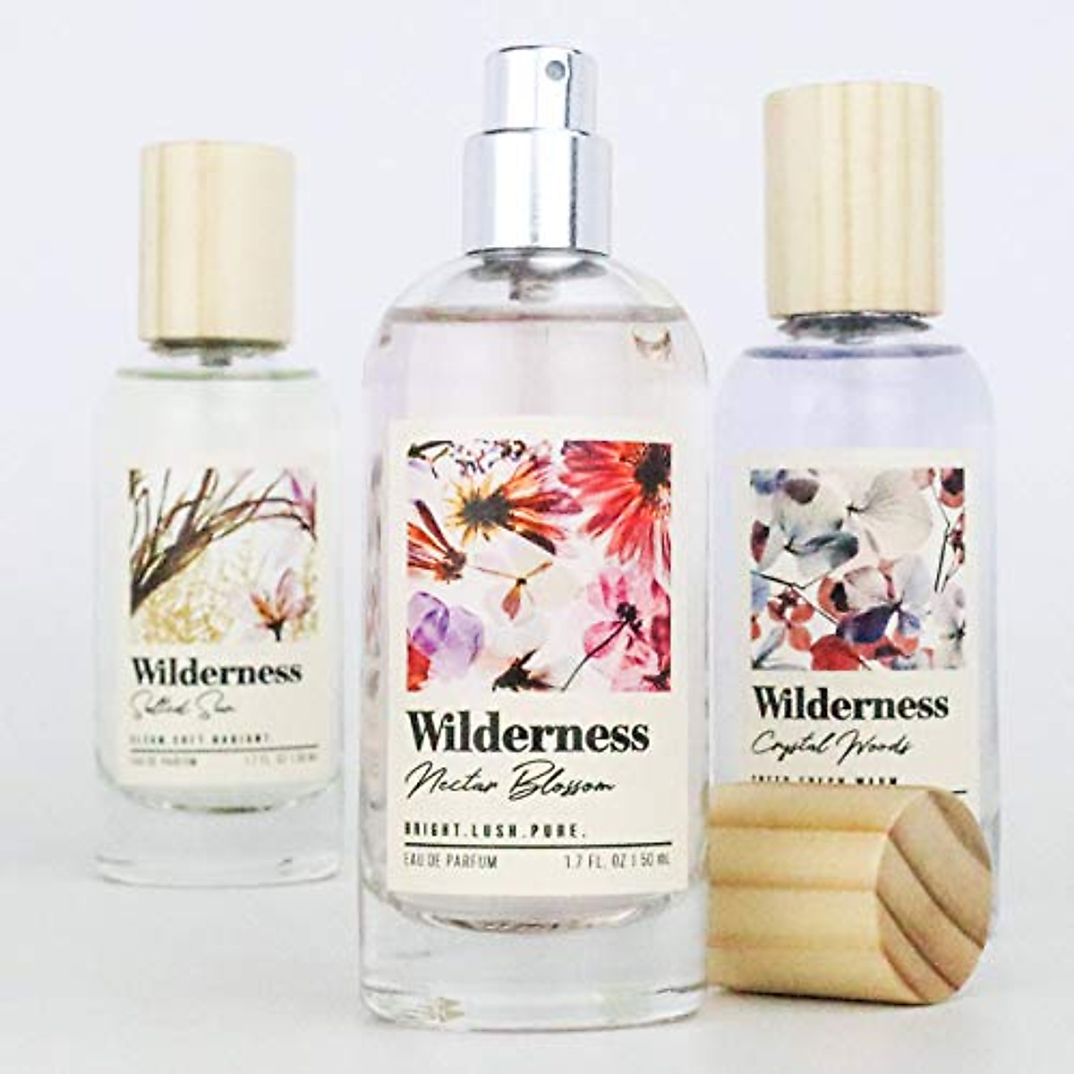 Wilderness Crystal Woods Eau de Parfum Spray by Tru Western - Fresh and Warm Floral Fragrance for Women - Featuring Notes of Eucalyptus Blooms, Jasmine Petals, and Sheer Cedar - 1.7 fl oz | 50 ml
