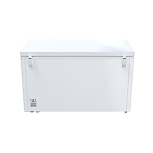 Hamilton Beach HZ4941 14 cu ft Upright Convertible Fridge/Freezer-Frost Free-Reversible Door-Removable Glass Shelves-LED Interior Light, White
