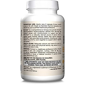 Jarrow Formulas BoneUp - 120 Capsules - Micronutrient Formula for Bone Health - Supplement Includes Natural Sources of Vitamin D3, Vitamin K2 (as MK-7) & Calcium - 60 Servings (Packaging May Vary)