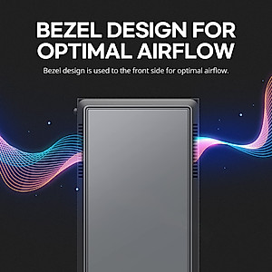 Zalman S4 Mid-Tower ATX PC Case, 2 x 120mm Fans Included, Acrylic Tinted Side Panel, ATX/mATX/Mini-ITX Support