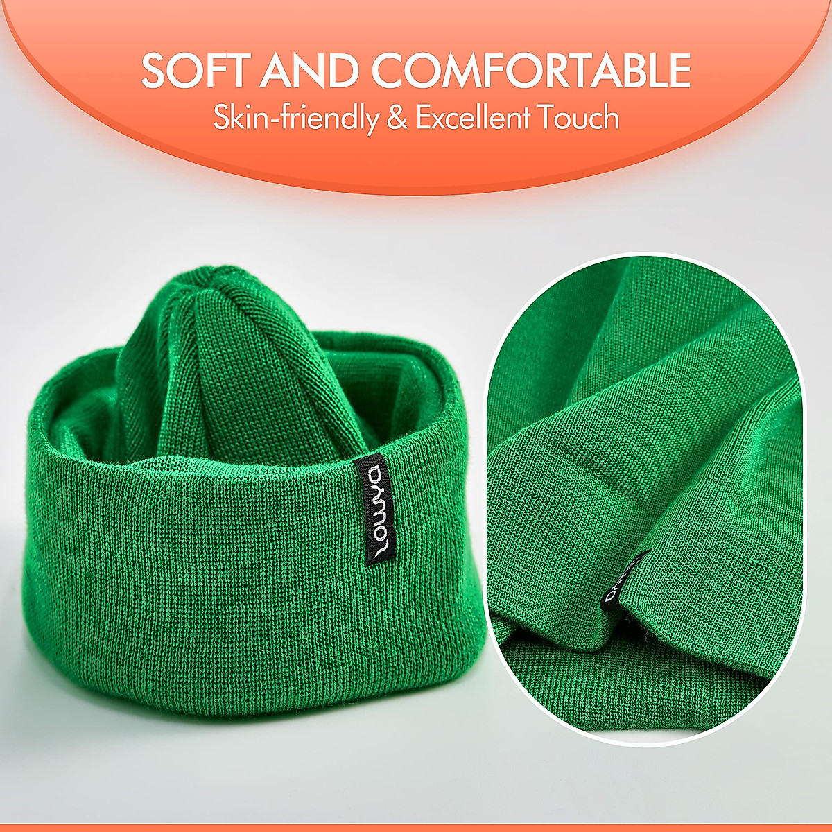 zowya Winter Beanie for Men Women Knit Cuff Snug Slouchy Skull Caps Classic Warm Spring Autumn 1-Hat (Green)