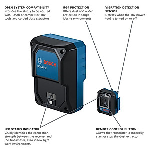 Bosch GCA30-42K Bluetooth® Dust Control Auto-Start System