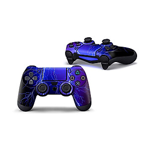 Skin for Ps4 Controller, 3pcs Whole Body Vinyl Decal Cover Sticker for Playstation 4 Controller (PS4 Controller #2)