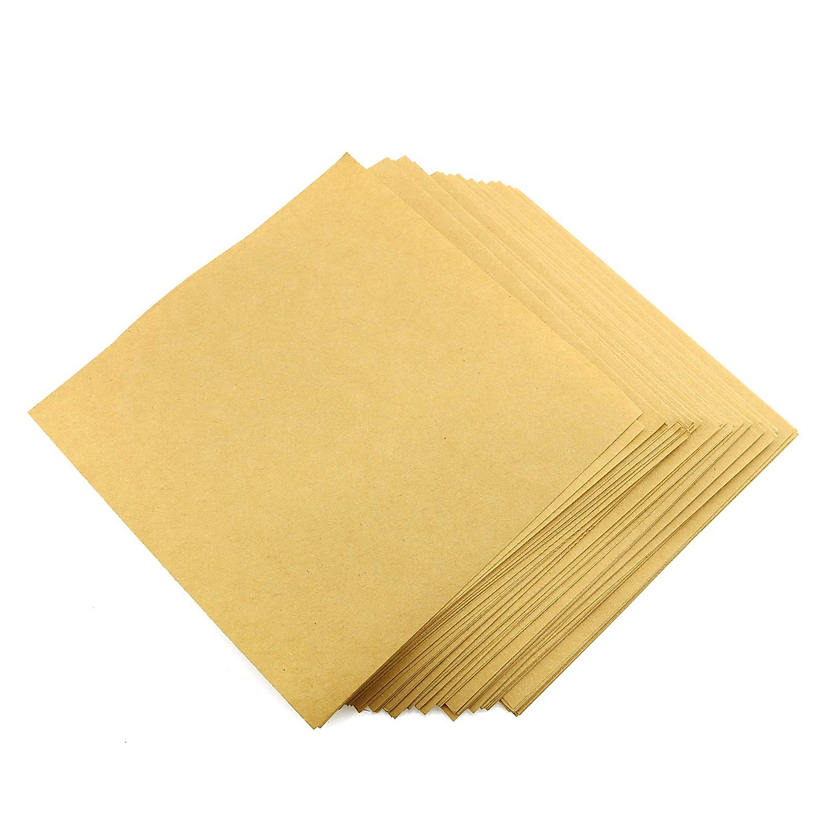 E-outstanding 200pcs 10X10cm Pre-Cut Cookie Baking Sheets Greaseproof Paper Unbleached Parchment Paper Baking Tools & Accessories