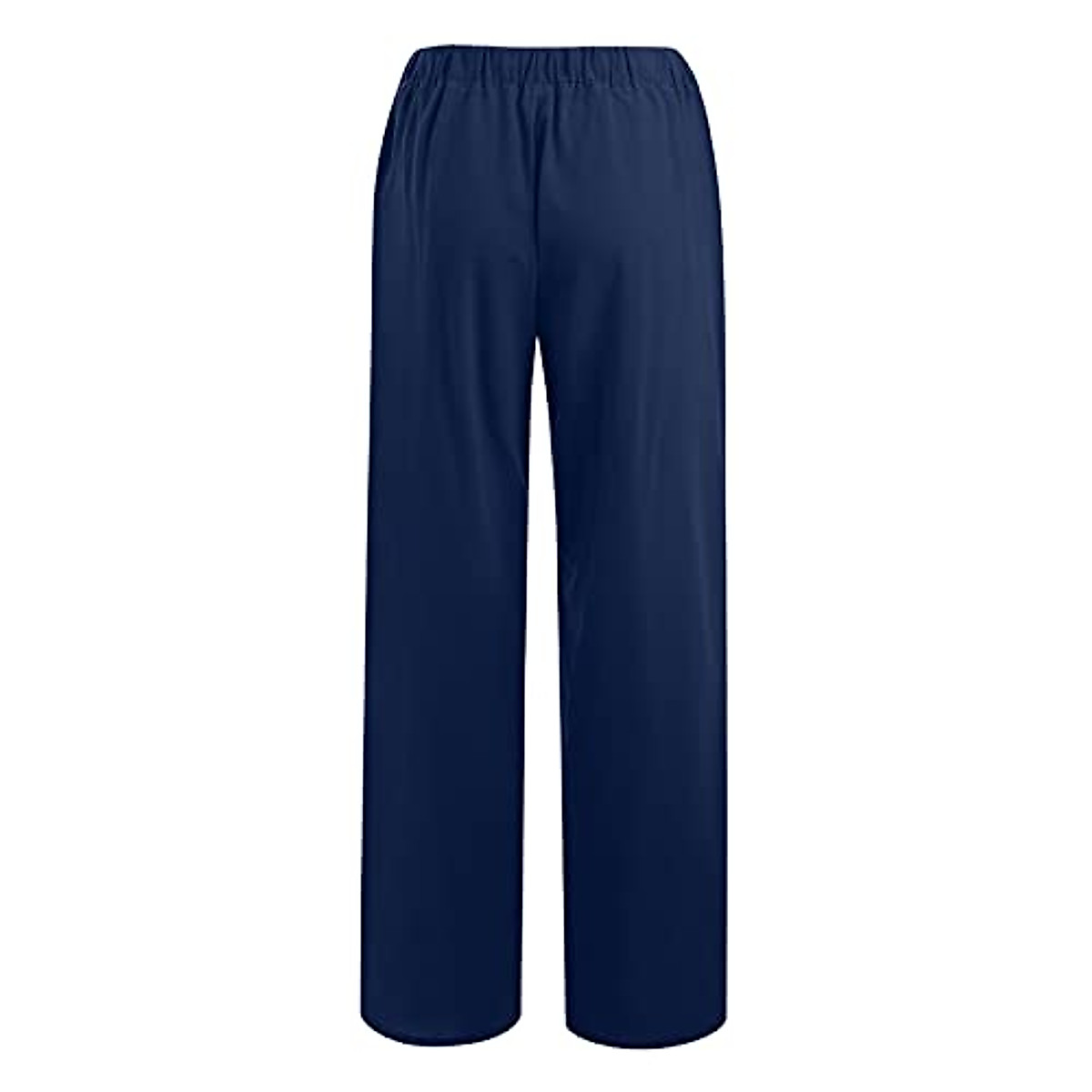 UQGHQO Hiking Pants Women Convertible Women's High Elastic Waistband Wide Leg Palazzo Culotte Gaucho Capri Pants (S~5XL) Casual