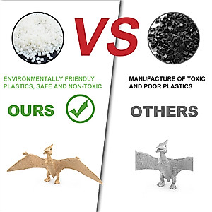 Golden Mini Dinosaur Model Figures Set 8 PCS Dino Action Figure Toys for Kids