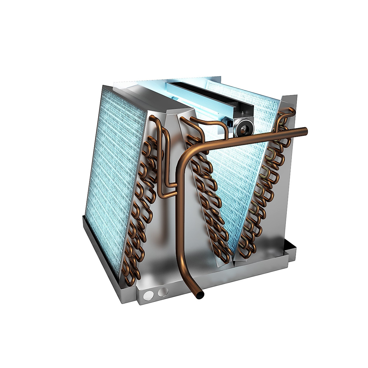 Pure UV Whole House PCO UV-C Light system with Activated Carbon filter with magnet for HVAC Ac air conditioning coil. 16.75" long