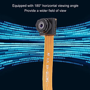 Camera Module, 5MP USB Interface Free Driver Automatic Focusing Performance Stable Video Network Camera Board Black