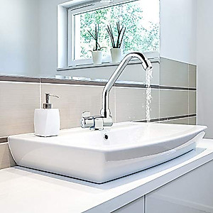 Foldable RV Faucet Rotating Single Handle Deck/Wall Mounted RV Kitchen Tap