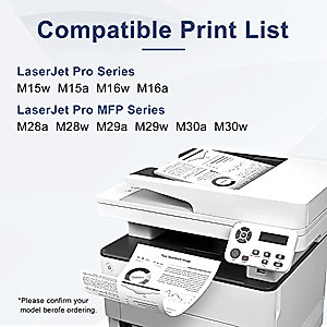 RGiNK Compatible Toner Cartridge Replacement for HP 48a Toner Cartridge Black for CF248A with HP Laserjet Pro M15w M29w M28w M15a M16a M16w MFP M29a M29w M30w M31w Printer (2 Pack)