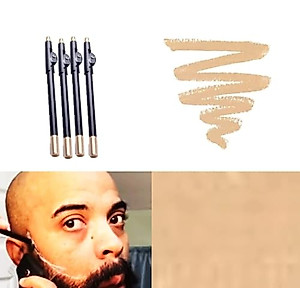 Beige Skin Tone - Speed Tracer Barber Pencils + Sharpener