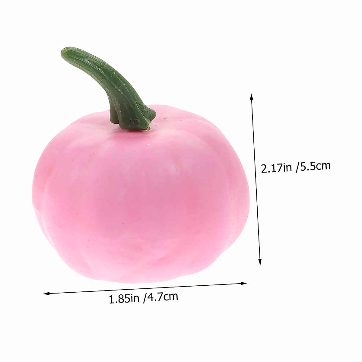 IMIKEYA 48 Pcs Artificial Pumpkin Mini Fake Pumpkins Halloween Centerpiece Small Pink Pumpkins Decorations Lifelike Pumpkins Simulation Pumpkin Decor Household Foam Little Pumpkin